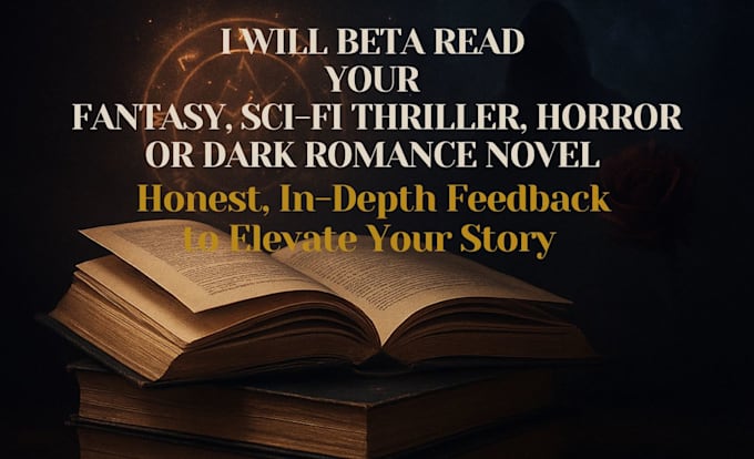 Beta or alpha read fantasy sci fi novel thriller horror dark romance by ...