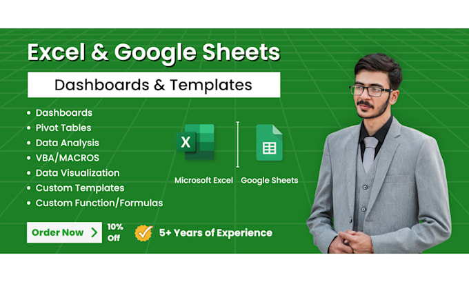 Design excel spreadsheet template and dashboard by Samii_works | Fiverr