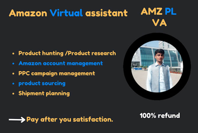 Be your amazon virtual assistant, amz fba va,amz private label va by Awais_amz_va24 | Fiverr