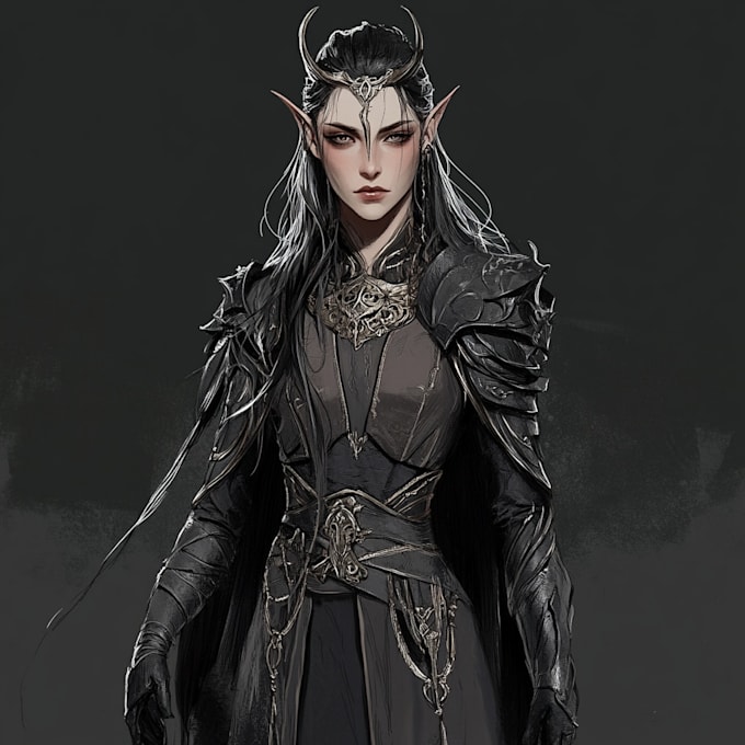 Draw ark fantasy character art, game, character illustration by ...