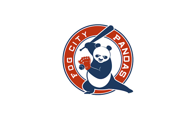 Design beautiful pandas softball team logo by Thom_luke | Fiverr