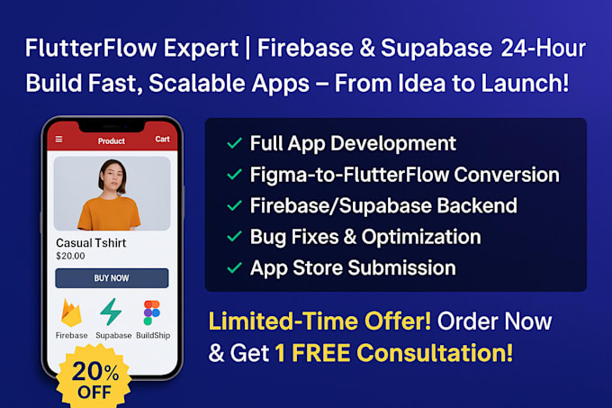 Do figma to flutter expert flutterflow mobile app by Rohitverma8520 | Fiverr