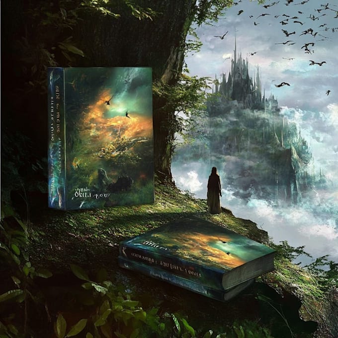 Design professional fantasy book covers illustration by Vloucnzee | Fiverr