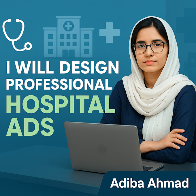 Create professional hospital advertisement poster and banners by ...