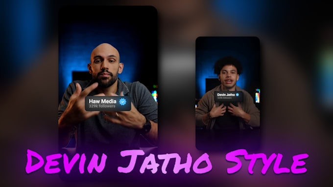Edit your reel with devin jatho style by Raulramas | Fiverr