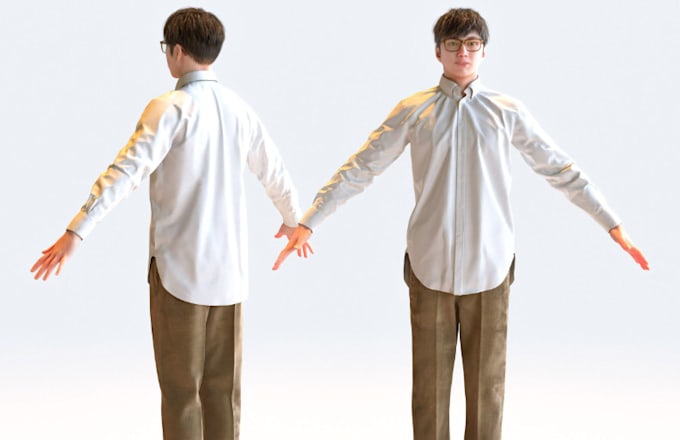 Model unreal engine game character,daz3d,rig to pose, modular model, arkit rig by Ollalabula ...