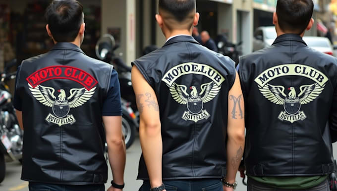 Make custom fivem clothing, mc kuttes both patch, fivem eup biker vest ...