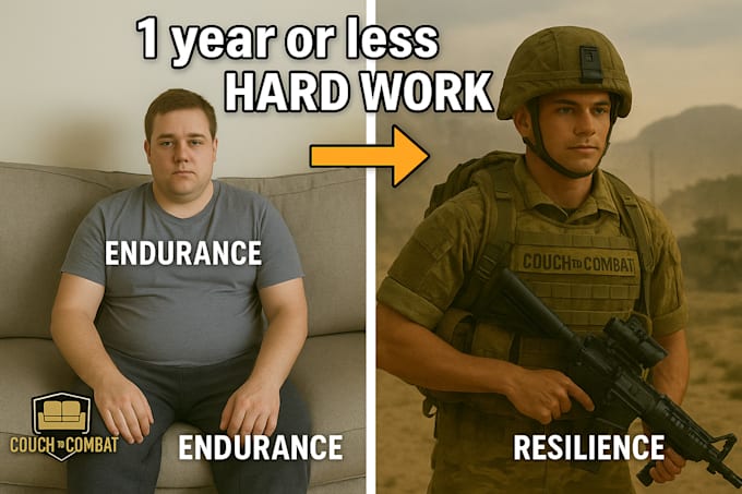 Help you lose fat and get military fit by Couch2combat | Fiverr