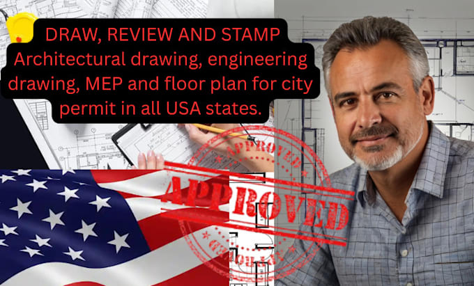 Draw stamp review floor plan architectural engineering drawing roof ...