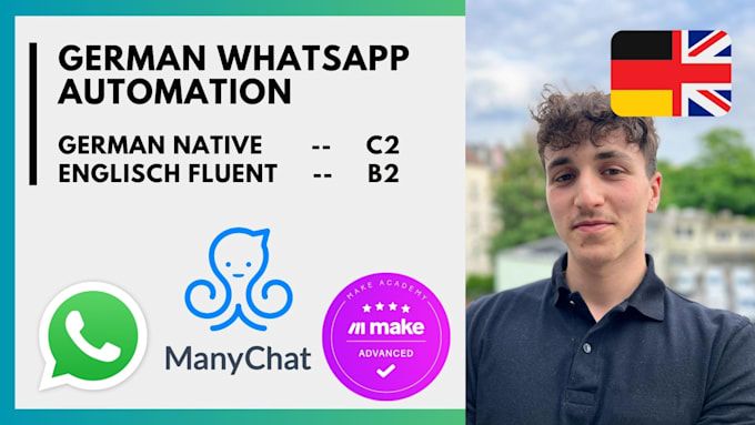 Automate your whatsapp communication using manychat and ai by Laszlomattern | Fiverr