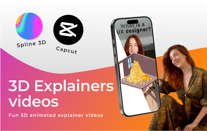 Create fun and engaging 3d animated explainer videos by Sanshinedesign | Fiverr