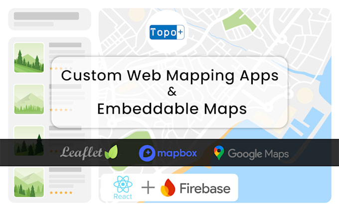 Create interactive web maps and hosting for your project by Topo_plus | Fiverr