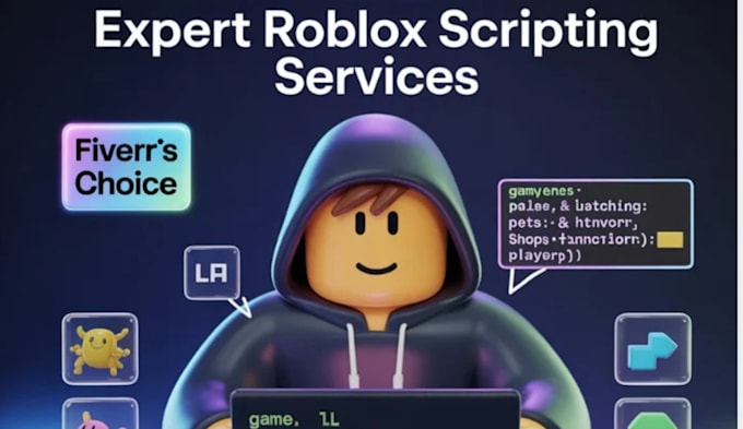 Script games in roblox studio by Terry_boone | Fiverr