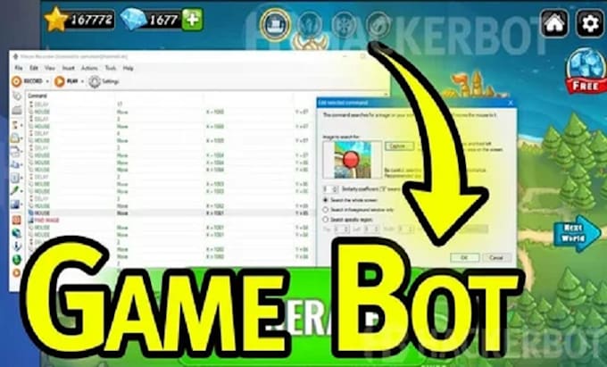 Build ai game bot, game bot, video game bot, cheated bot, ai chatbot ...