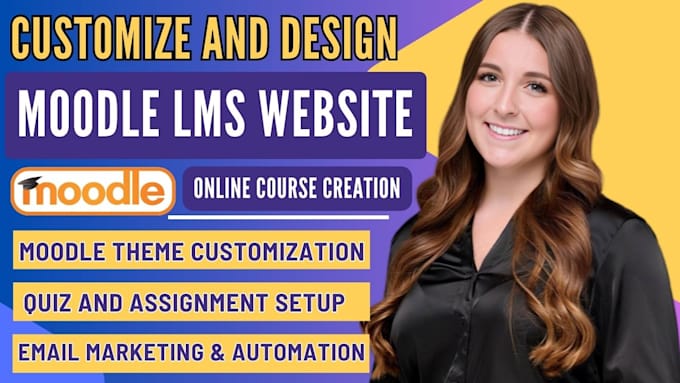 Build, develop moodle lms website moodle customization moodle course creation by Betty_harvey557 ...