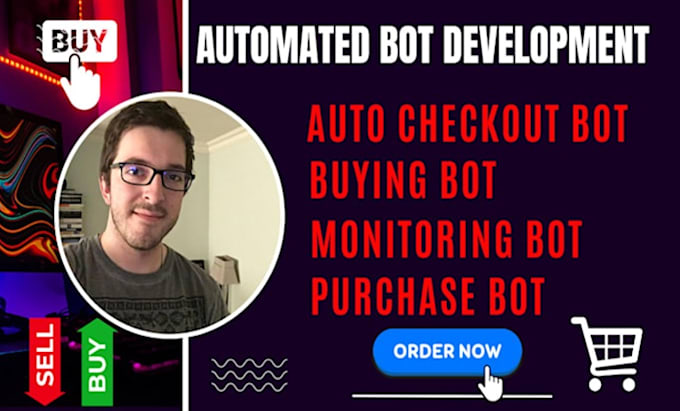 Create supreme bot steam bot offerup bot check out bot vinted bot adidas bot by Blake_snart | Fiverr