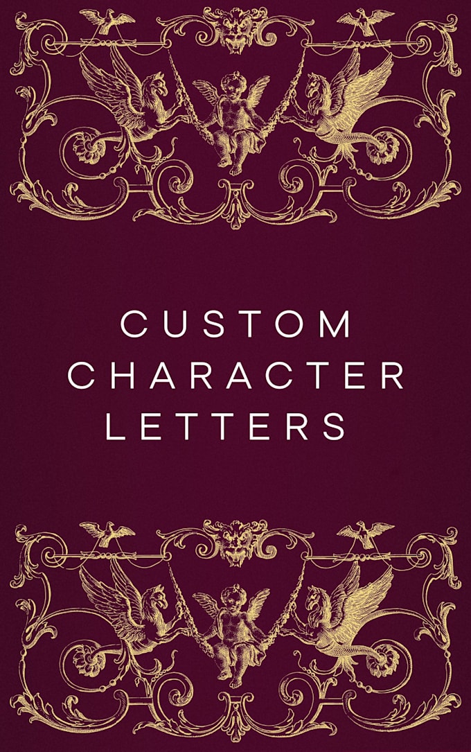 Create custom letters from any fictional character by Gwenthompson220 ...