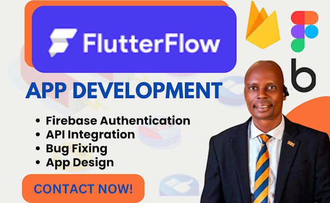 Flutterflow mobile app development, flutterflow bubble app developer flutterflow by Ondeslgn ...