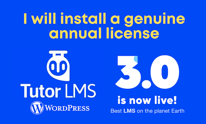 Install and activate a tutorlms pro original licence by Leogueb | Fiverr