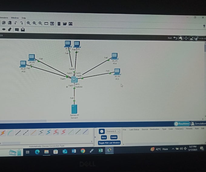 Do packet tracer labs, networking design on cisco packet tracer, gns3 by Muhib_11 | Fiverr