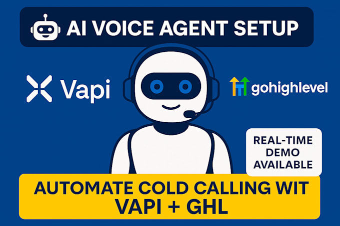 Setup ai agent voice ai agent ai cold calling ultravox ai vapi ai calling agent by Busuyweb | Fiverr