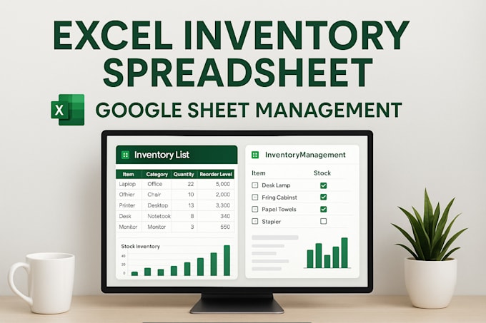 Do excel inventory spreadsheet, inventory management google sheet spreadsheet by Jemima_peters ...