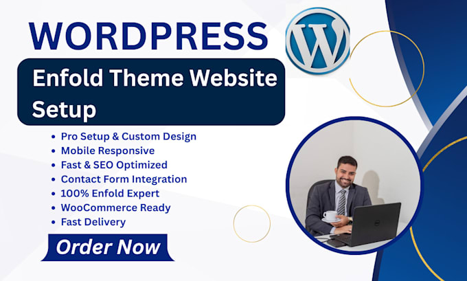 Create, design or set up your wordpress website using the enfold theme ...