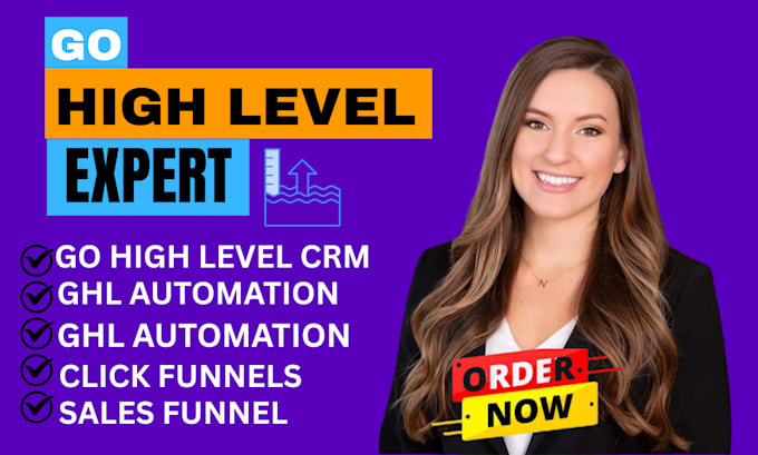 Build gohighlevel sales funnel, ghl website, ghl automation, crm, ghl ...