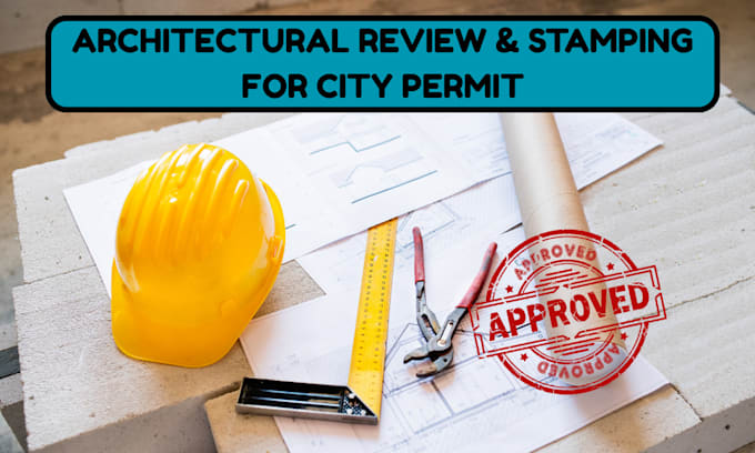 Provide illinois pe stamp, review architectural drawings for city ...