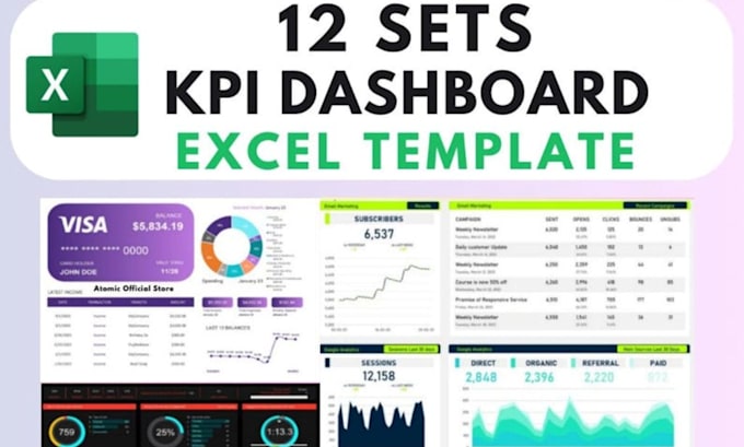 Do kpi dashboard, excel google sheet dashboard tracker, integrate with airtable