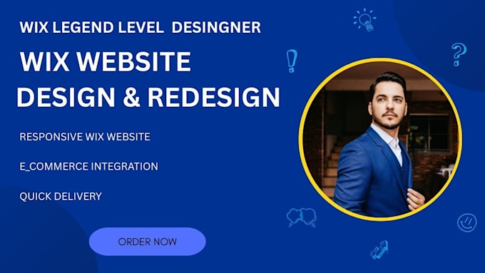 Design and redesign wix websites that convert by Jerryking2022 | Fiverr