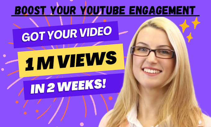 Organic views, organic subscribers, youtube shoutout, twitter shoutout by Victoriasales9 | Fiverr