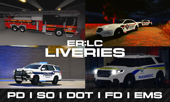 Make you a realistic erlc or maple county livery by Hawkz021 | Fiverr