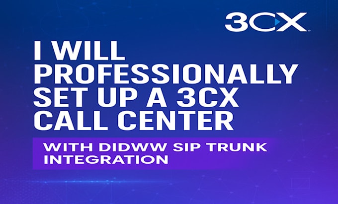 Setup 3cx call center did numbers configuration inbound and outbound ...