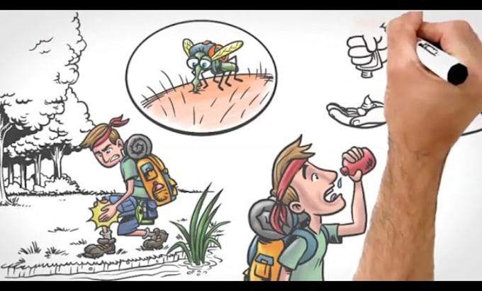 Create an engaging premuim whiteboard animation explainer video with ...