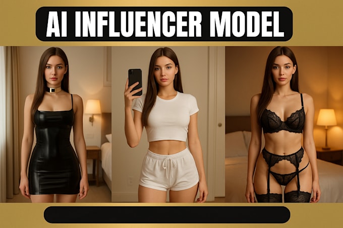 Create realistic ai influencer model for instagram, fanvue, onlyfans by Kwaprompt | Fiverr