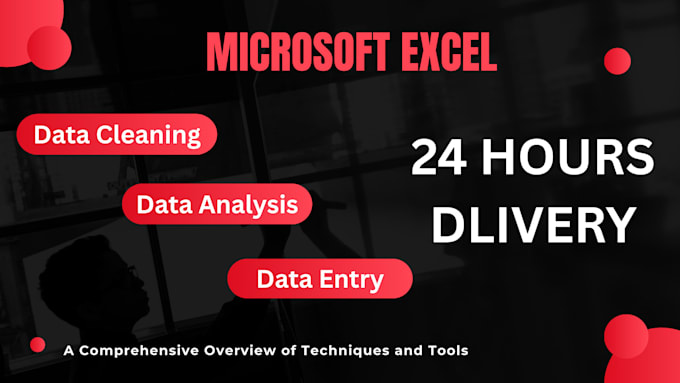 Do custom excel spreadsheet template, data cleaning, analysis, macro ...