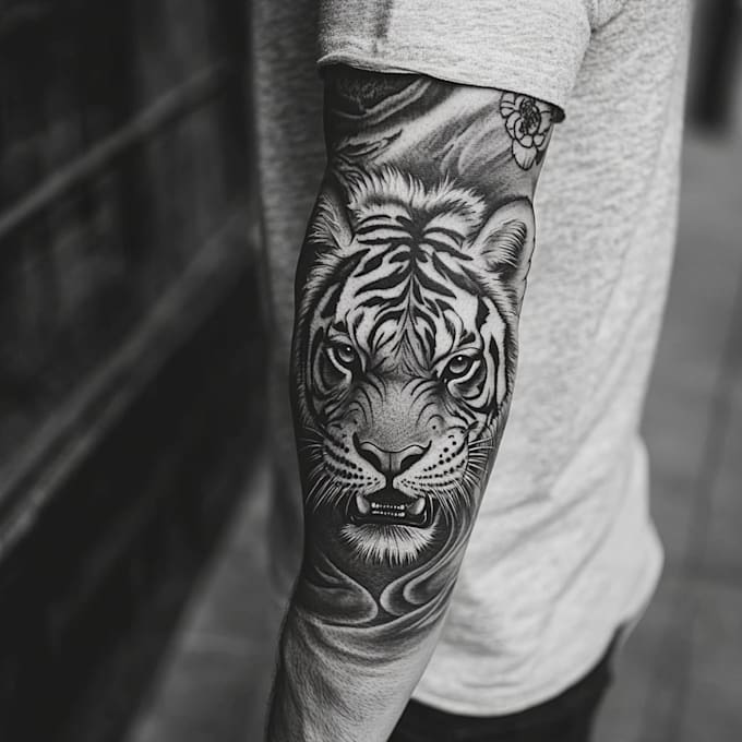 Create unique realism tattoo design with my style by Klaucadillo | Fiverr