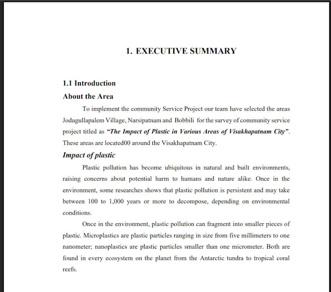 Complete the task of ms word and ms excel works by Rama_vardhan | Fiverr