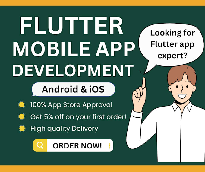 Be flutter app developer flutter mobile app developer do flutter app development by Palakdudeja ...