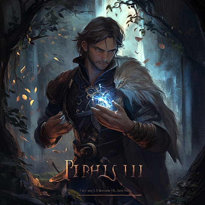 Create concept art, illustration, book cover by Rhunnass | Fiverr