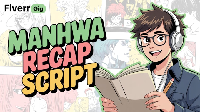 Write a manhwa script by Rexiart | Fiverr