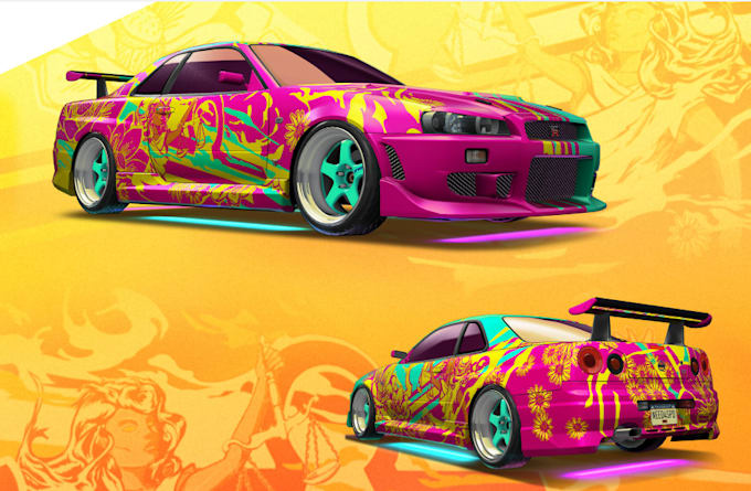 3d car model, car wrap design, gta iv car, 3d cosmetic, clo 3d, cad ...