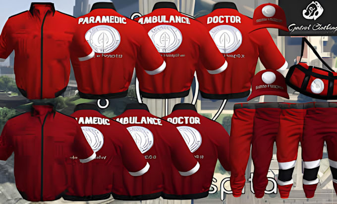 Create custom fivem eup clothing, uniforms for rp server by ...