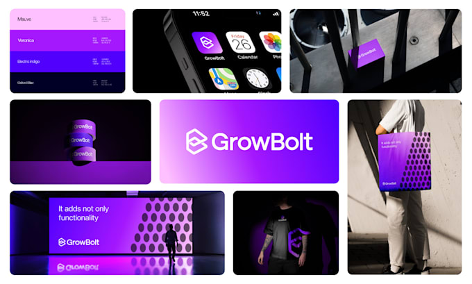 Create minimalist business logo design, brand identity kit and brand ...