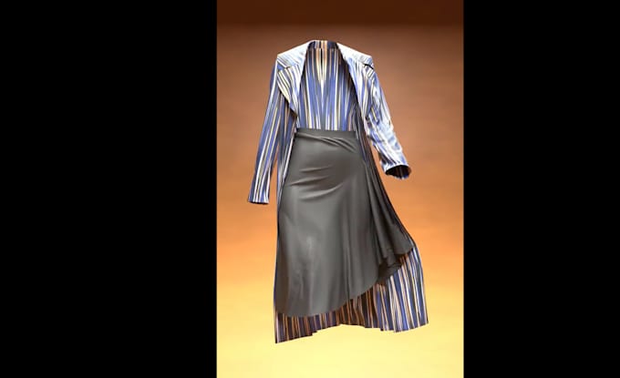 Render realistic 3d clothing design, 3d garment render, cgi fashion ...