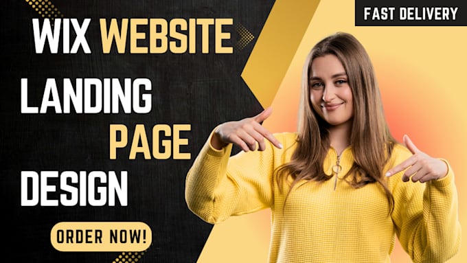 Design and redesign wix landing page, wix website, landing page wix store by Hellenah_w | Fiverr