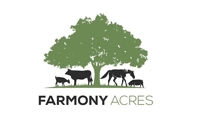 Design cute modern farm sanctuary logo by Aniba_leffertz | Fiverr