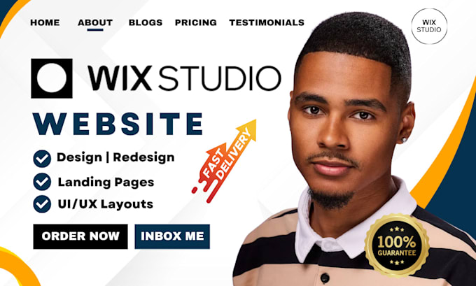 Wix studio website design wix studio website redesign wix studio website design by Roberts_will ...