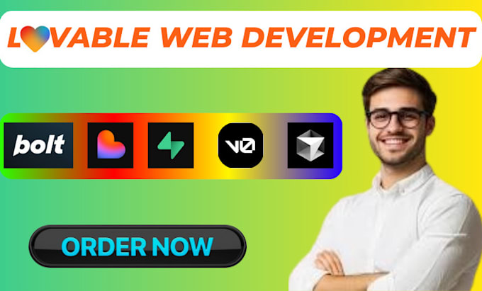 Build your lovable ai website mvp or app using replit bolt supabase and react js by Rachelmatts ...
